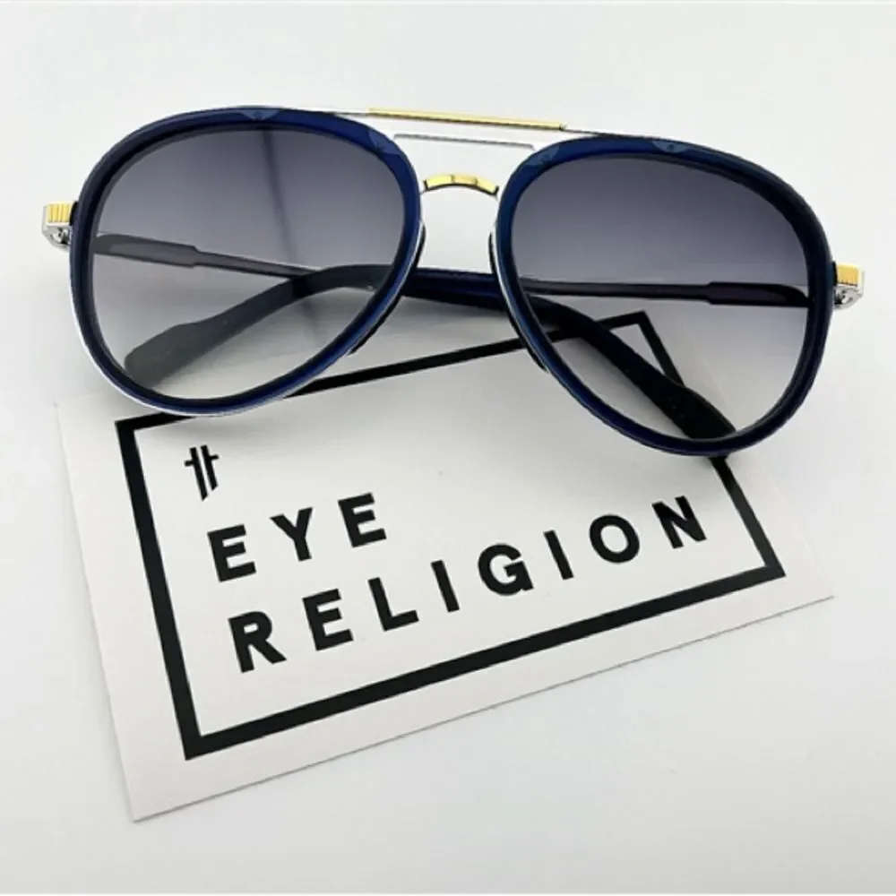 Cutler & Gross | Accessories | Stylish Cutler Gross323 Blue Gold ...